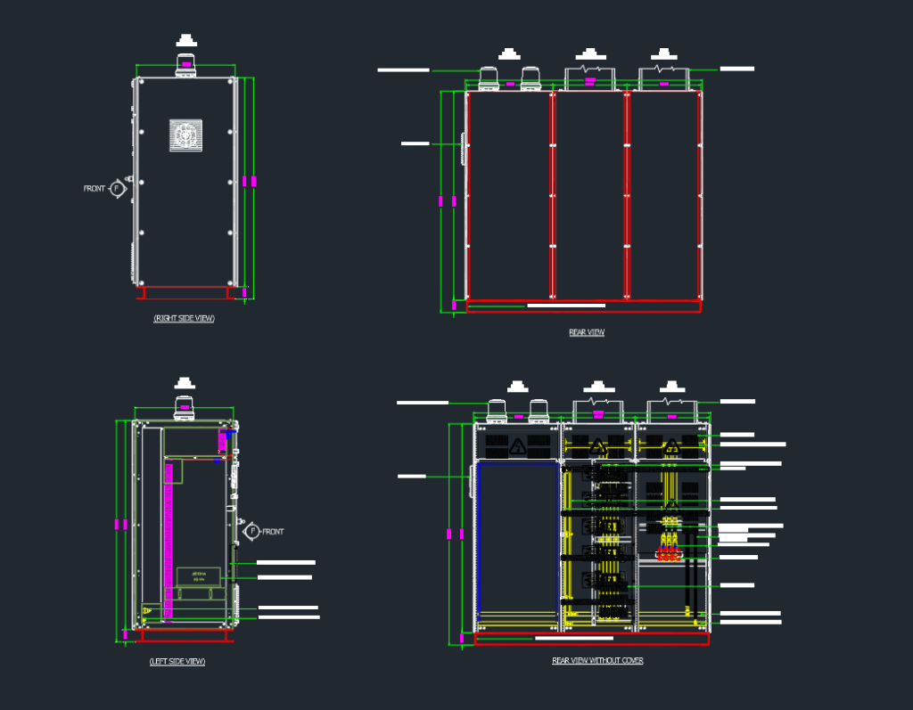 Main Electrical Panel DWG Block for AutoCAD | Download Free Drawing